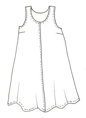 A-line Jumper - Plus and Extended Sizes - denim and many more fabrics ...